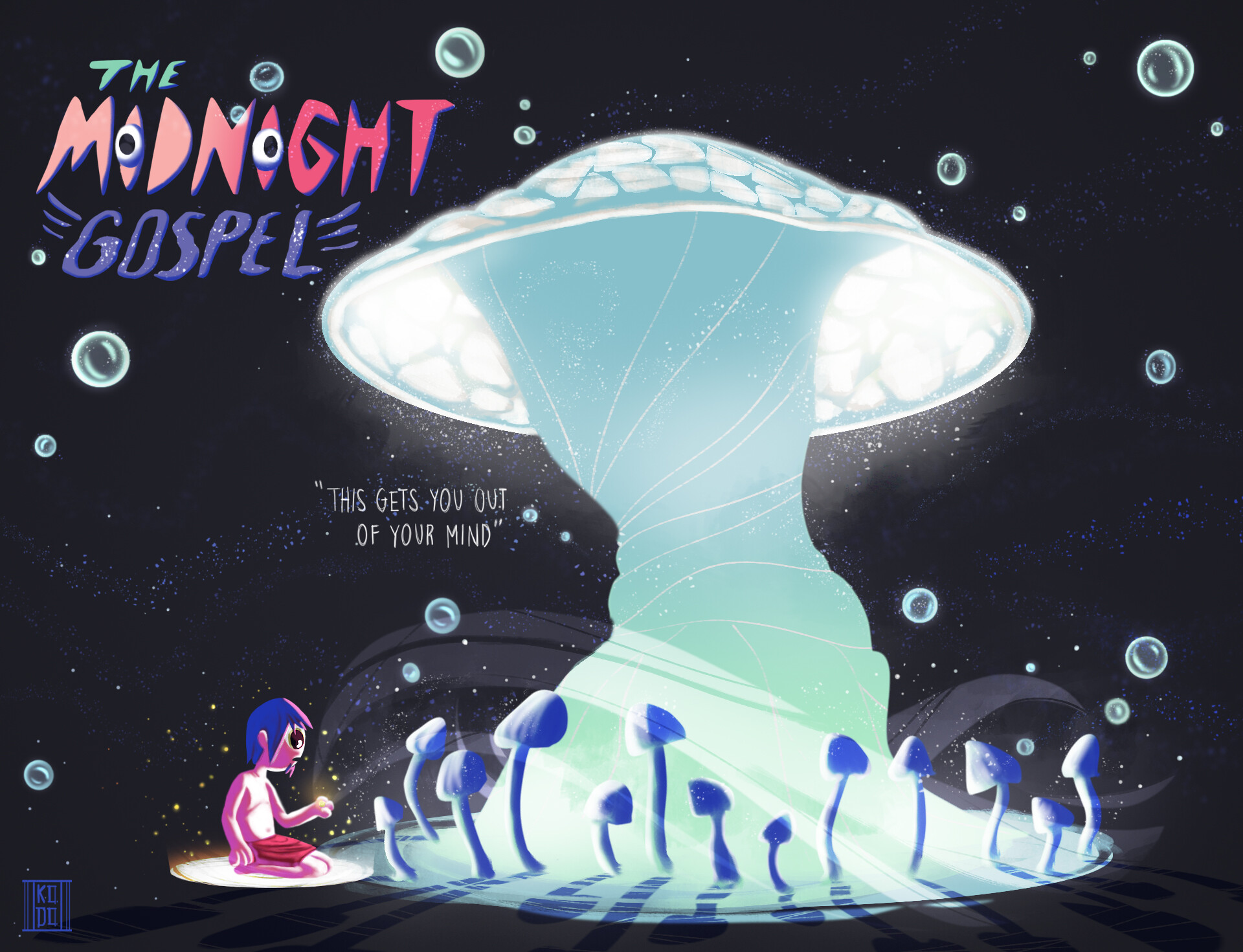 ArtStation - THE MIDNIGHT GOSPEL - FAN ART