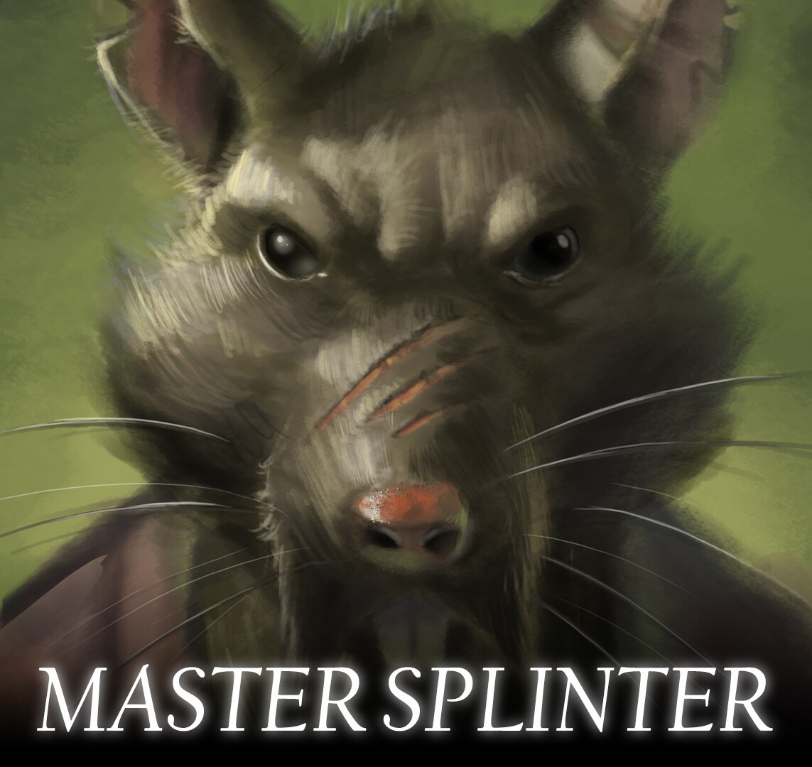 ArtStation - MASTER SPLINTER