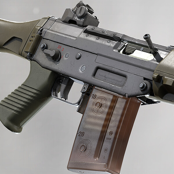 ArtStation - SG-552 Carbine