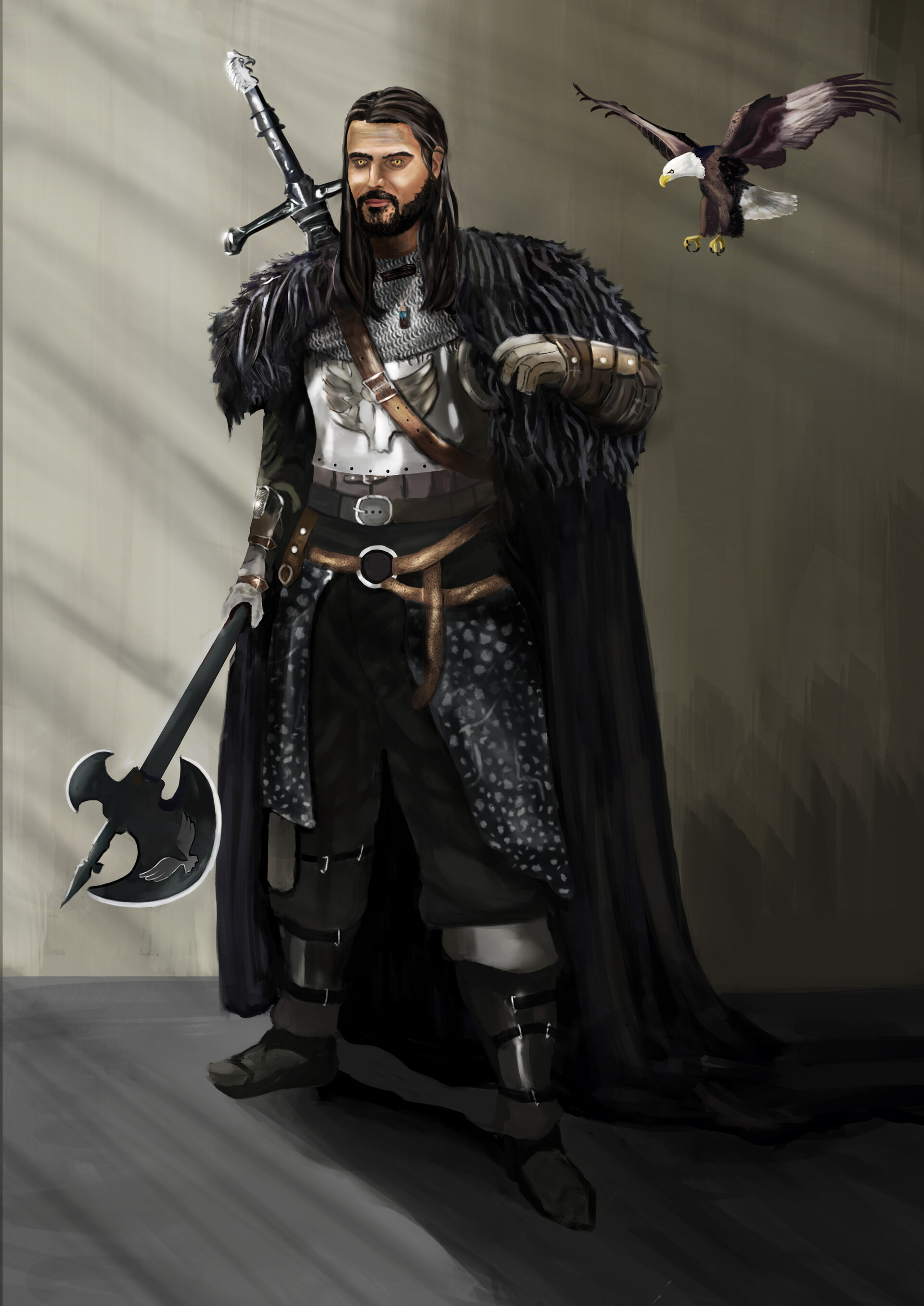 ArtStation - Warrior Character Concept Art.