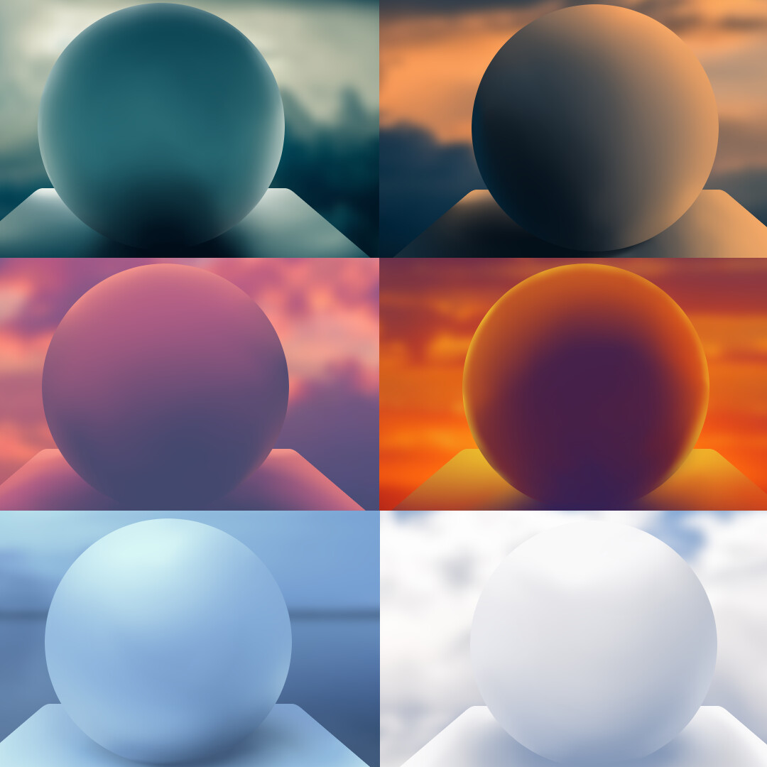 ArtStation - Shaded Sphere Practice