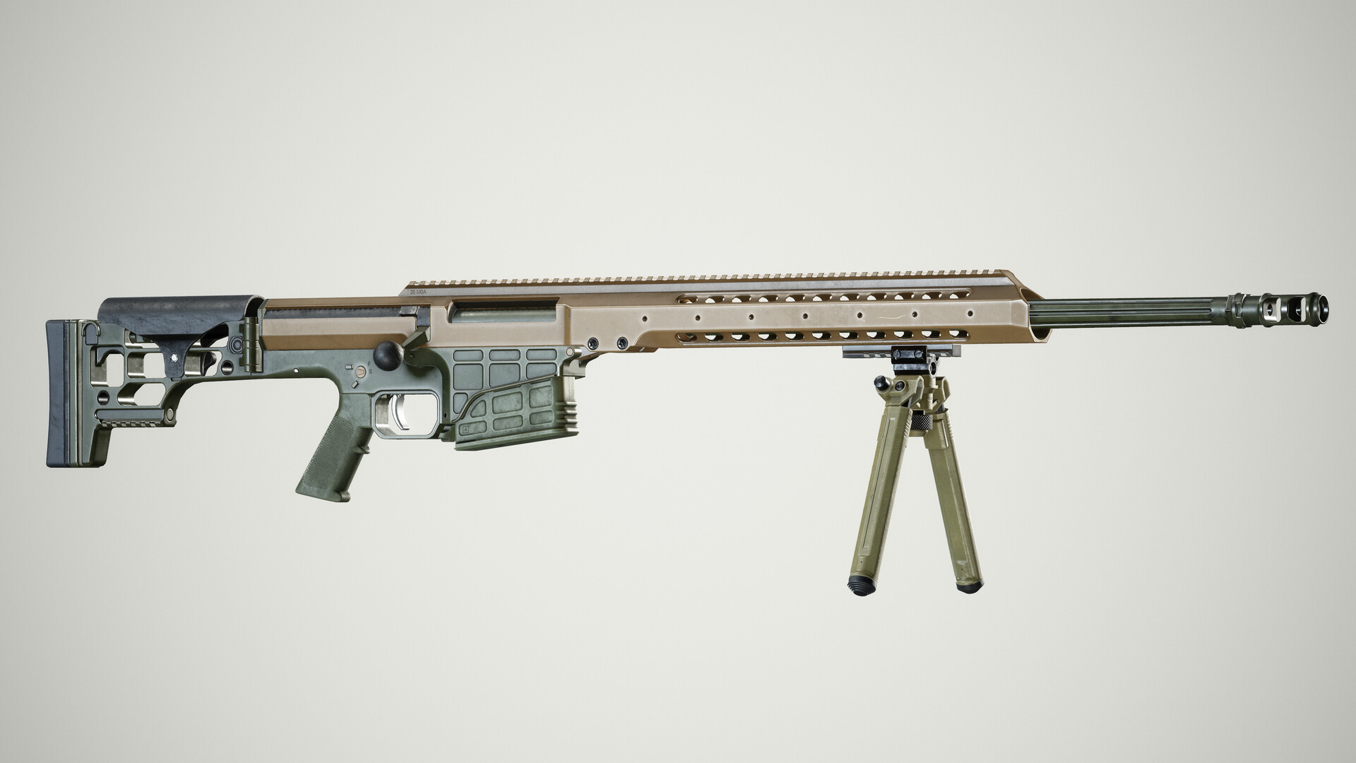 ArtStation - Barrett MRAD