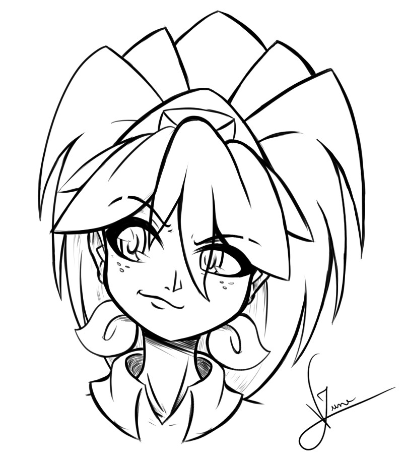 ArtStation - Model Sheet - Sendy