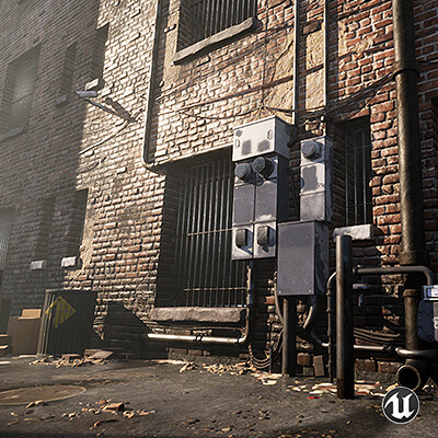 ArtStation - Sunset Alley