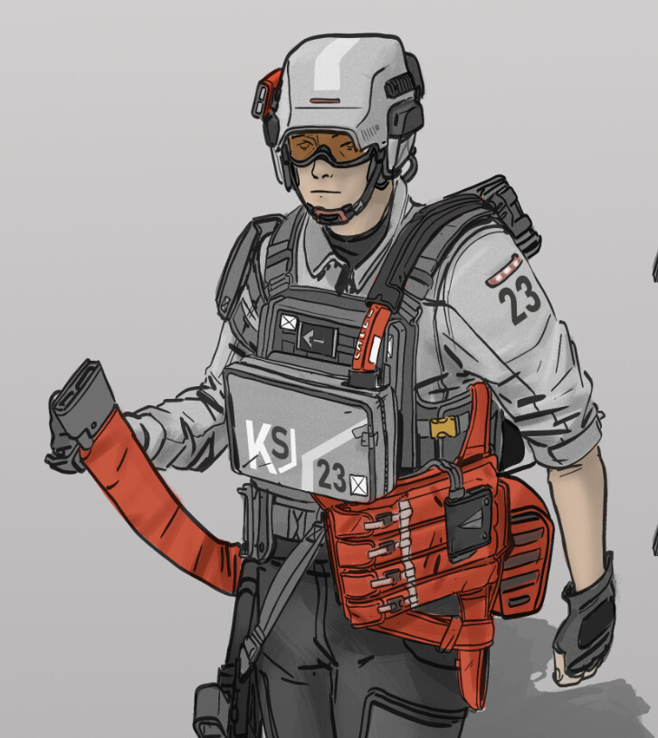 ArtStation - KYRET STANDBY mercs