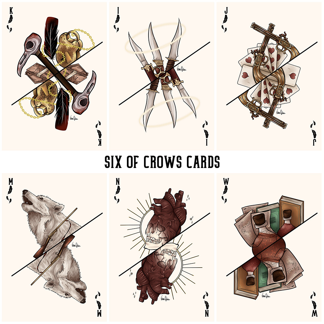 ArtStation - Six of Crows Cards