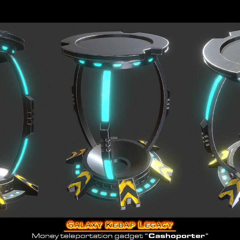 ArtStation - Teleporter Device