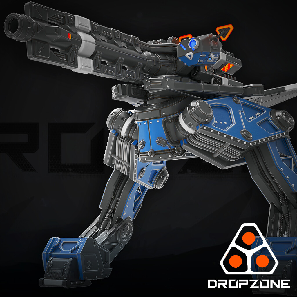 ArtStation - Dropzone Mech: Lynx