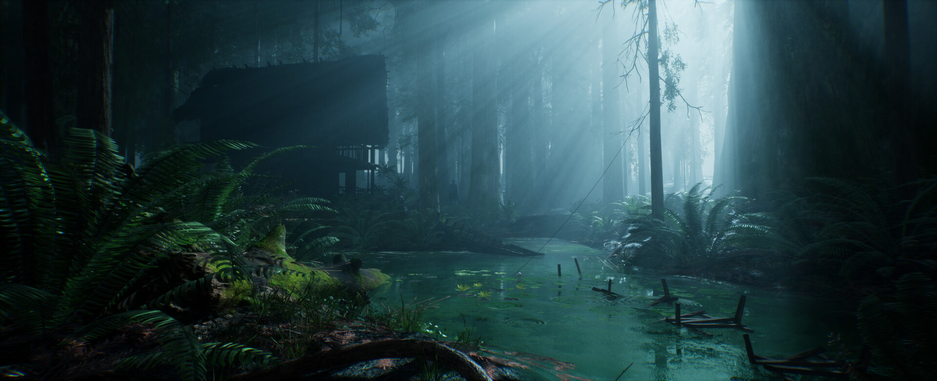 ArtStation - The Swamp House