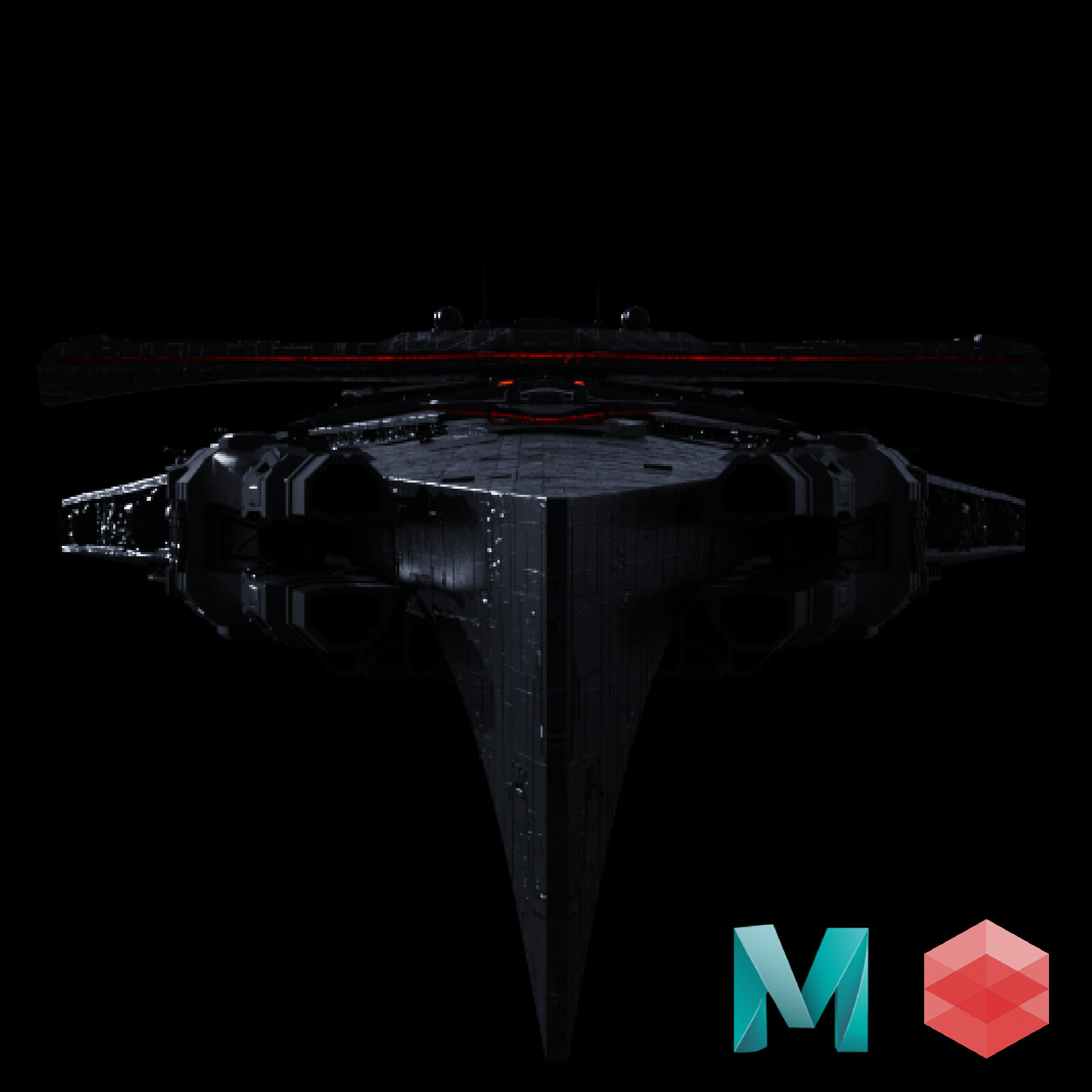ArtStation - Mandator-IX-Class Carrier-Dreadnought / Eternal Chimaera