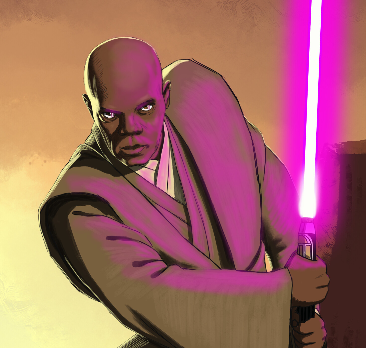 ArtStation - Master Windu (The Motherf*cker)
