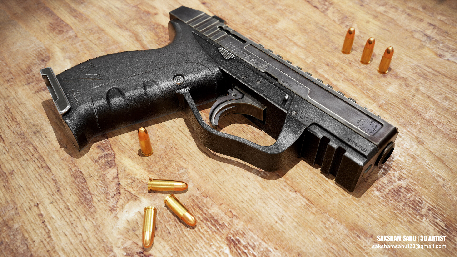 ArtStation - TACTICAL PISTOL