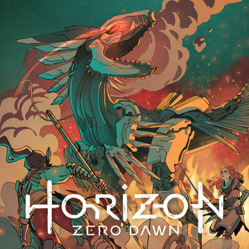 ArtStation - Horizon Zero Dawn Issue #1 Cover