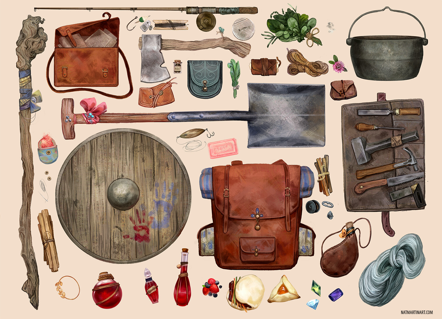 ArtStation - Inventory Art