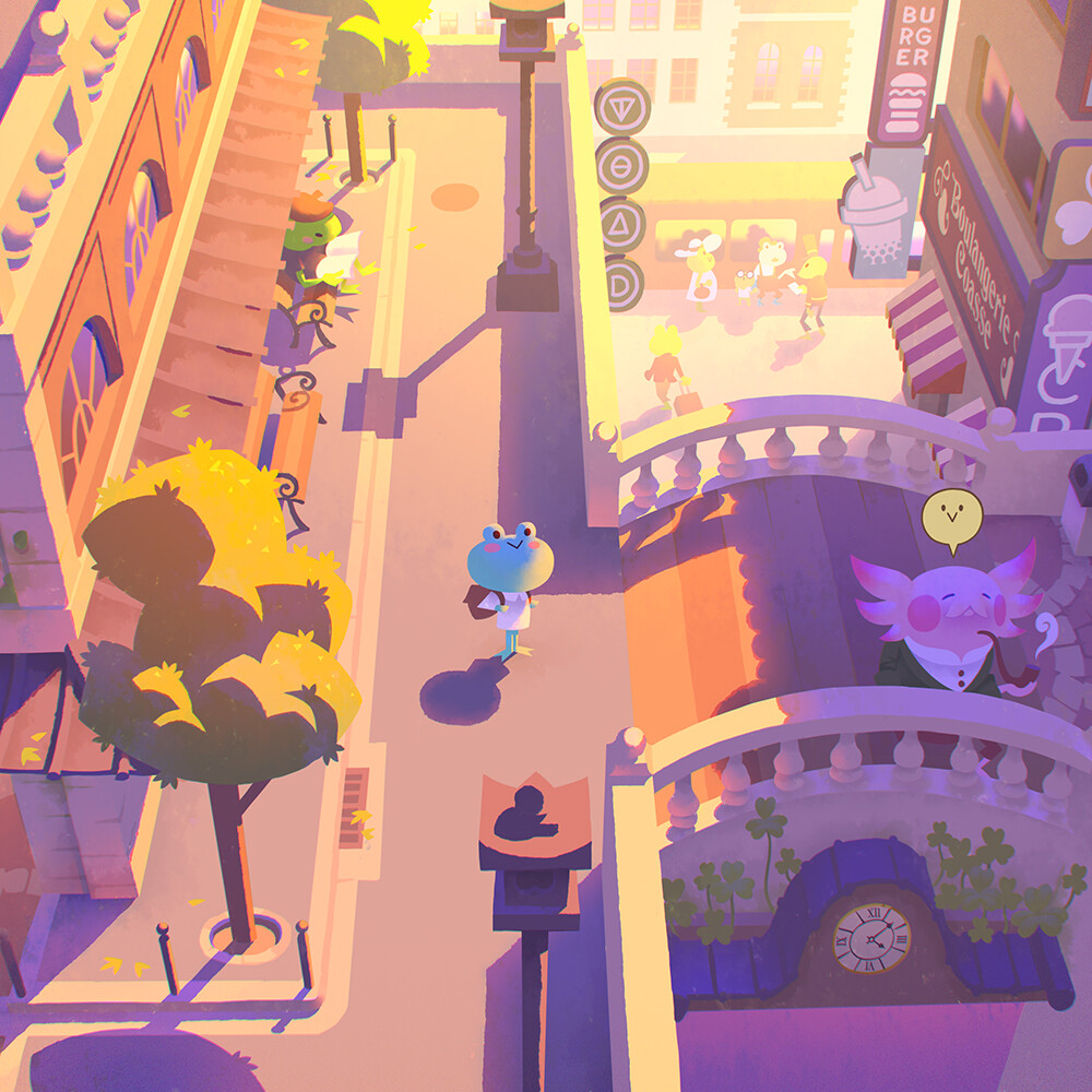 ArtStation - Frog City