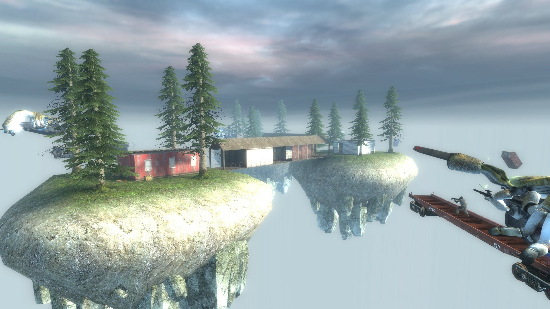 ArtStation - "Stratosphere Fight" Map Labs entry