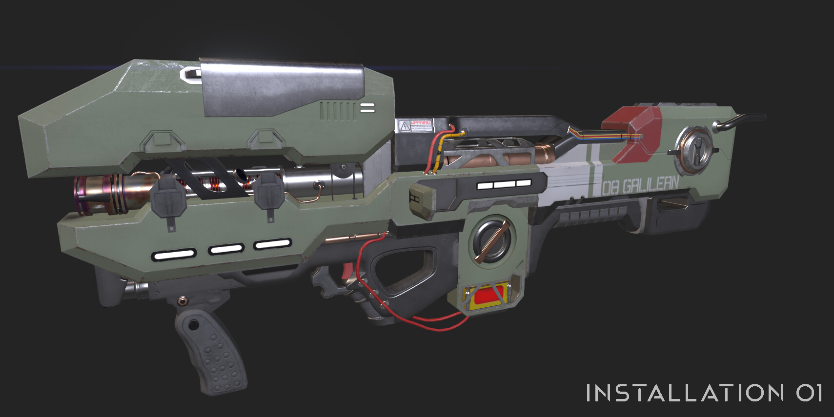 ArtStation - Spartan Laser