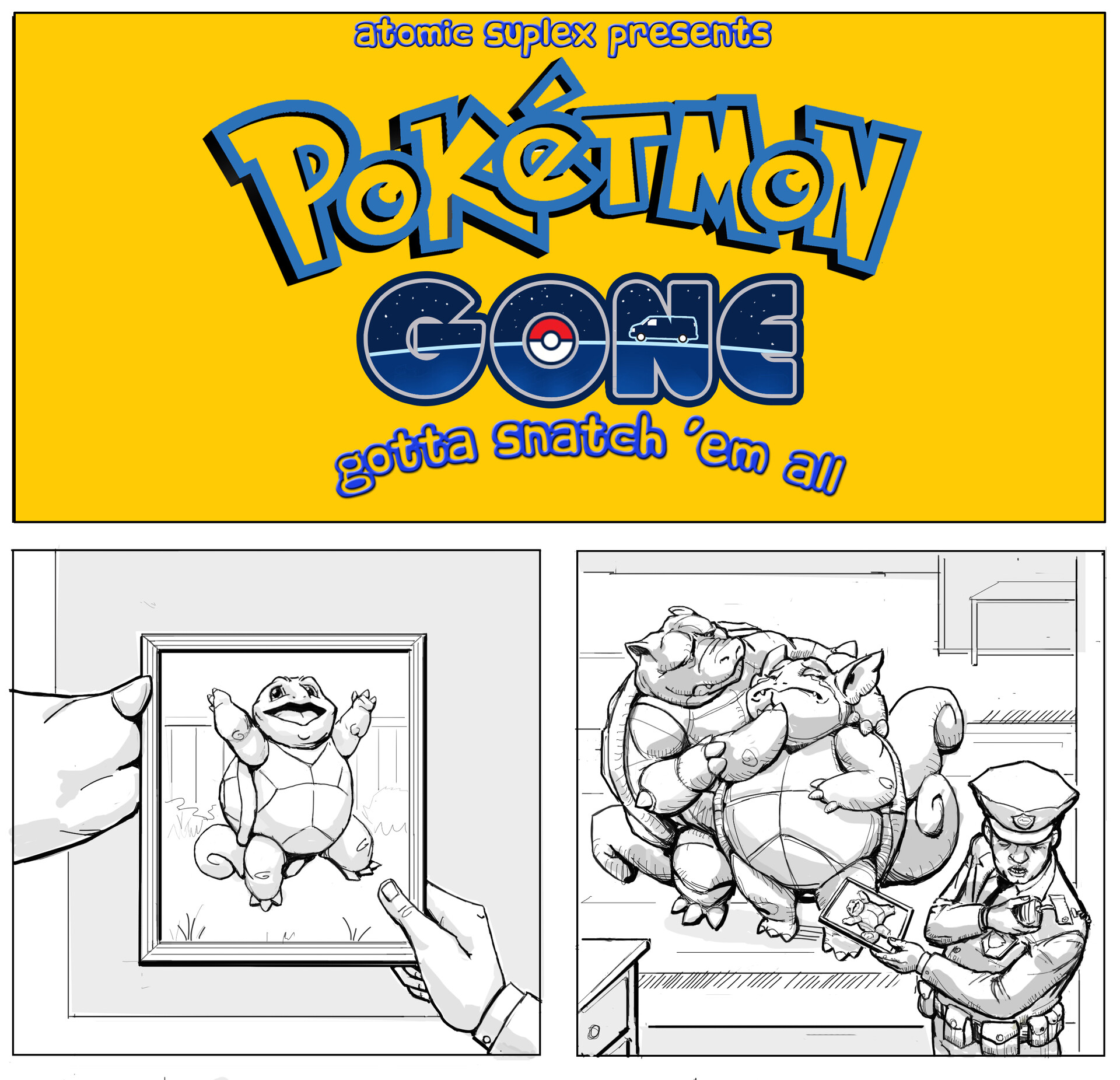 ArtStation - Pokemon Gone