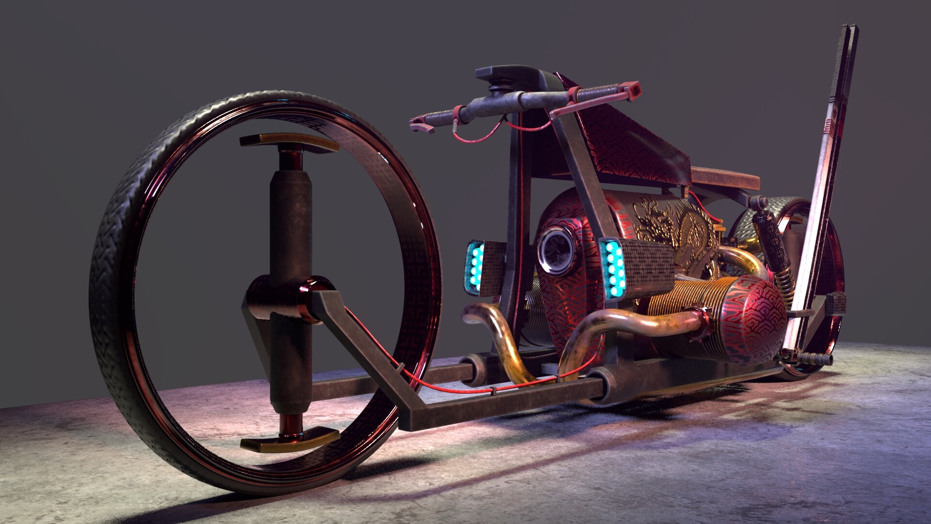 ArtStation - Mag Lev Chopper 2