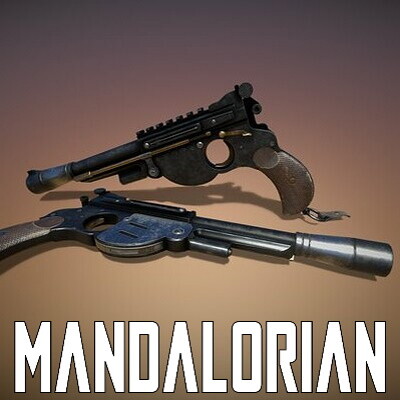 ArtStation - The Mandalorian's Blaster