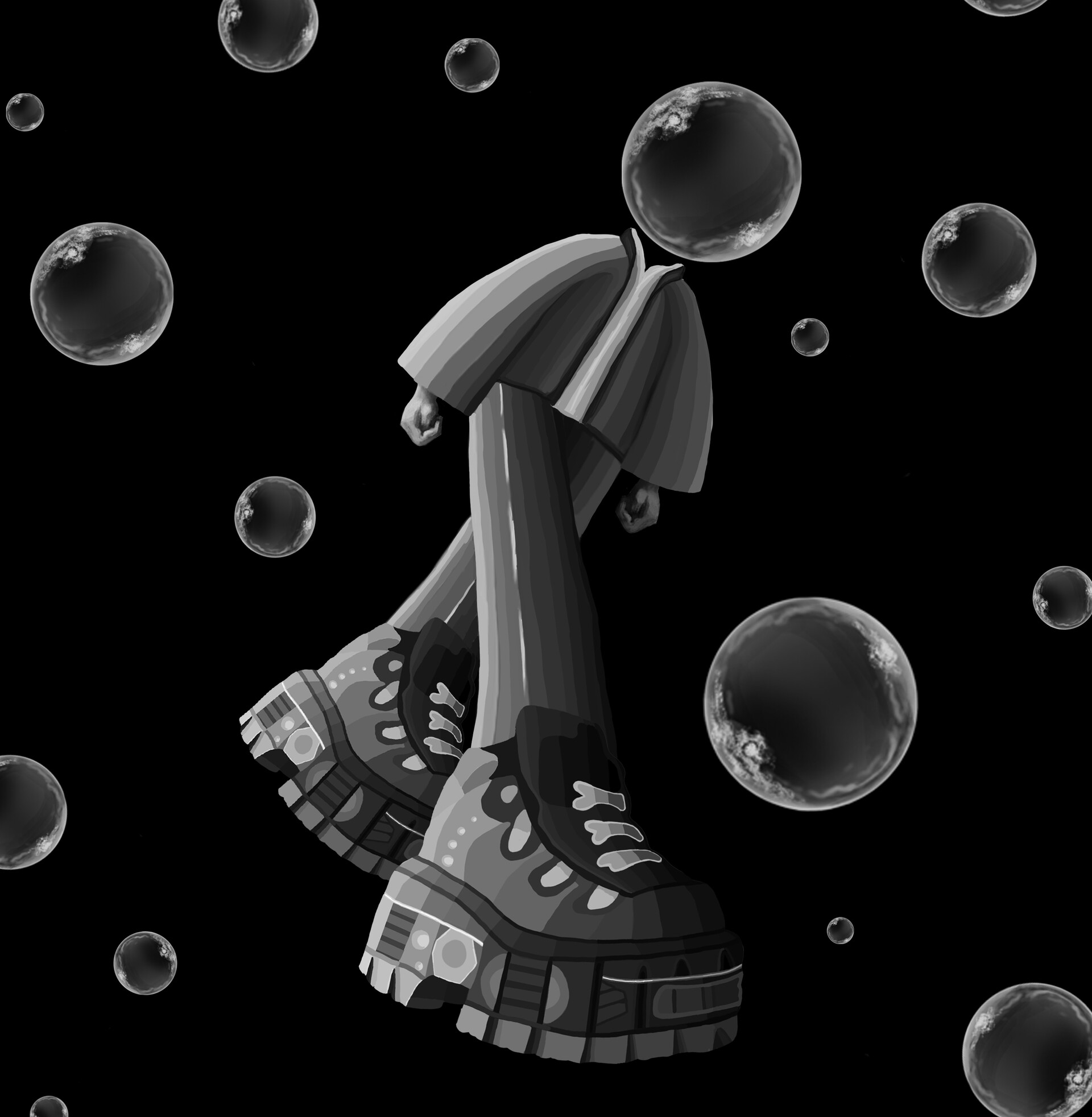 ArtStation - Bubble guy