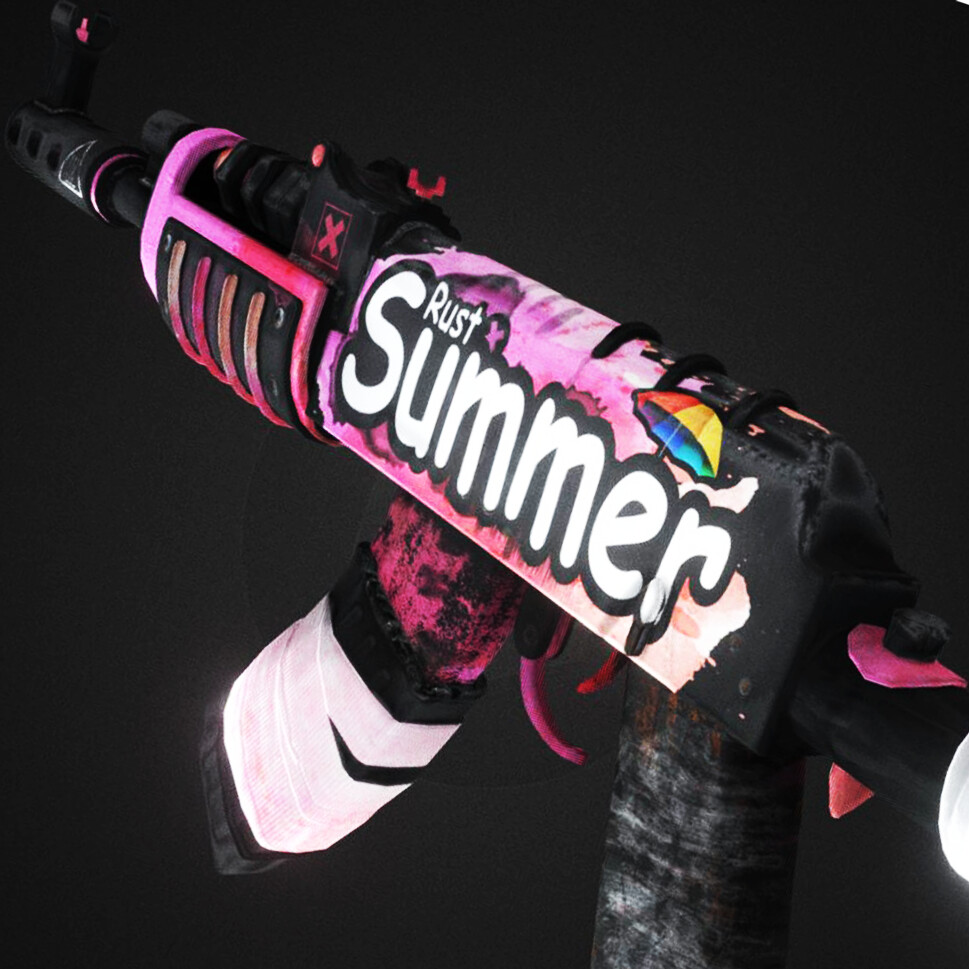ArtStation - Ak47 "Summer" for Rust