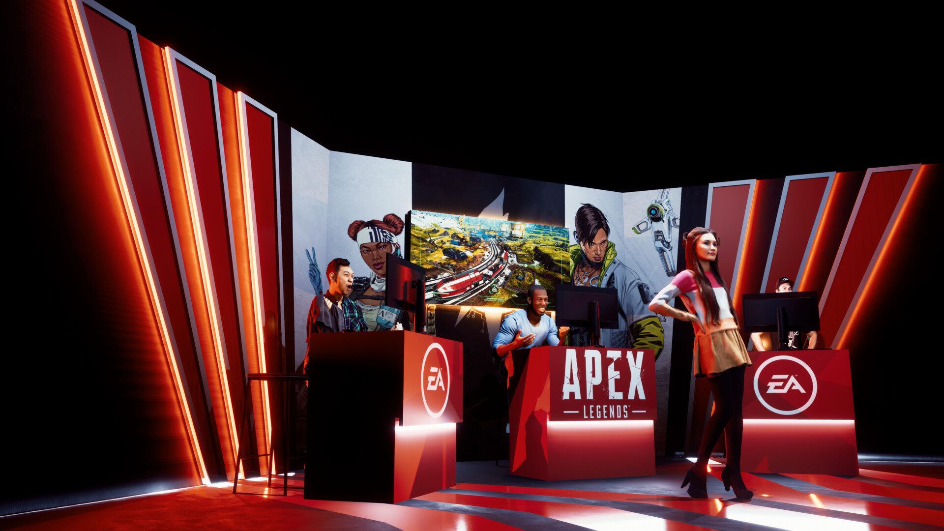 ArtStation - Apex Legends Studio Setup Design