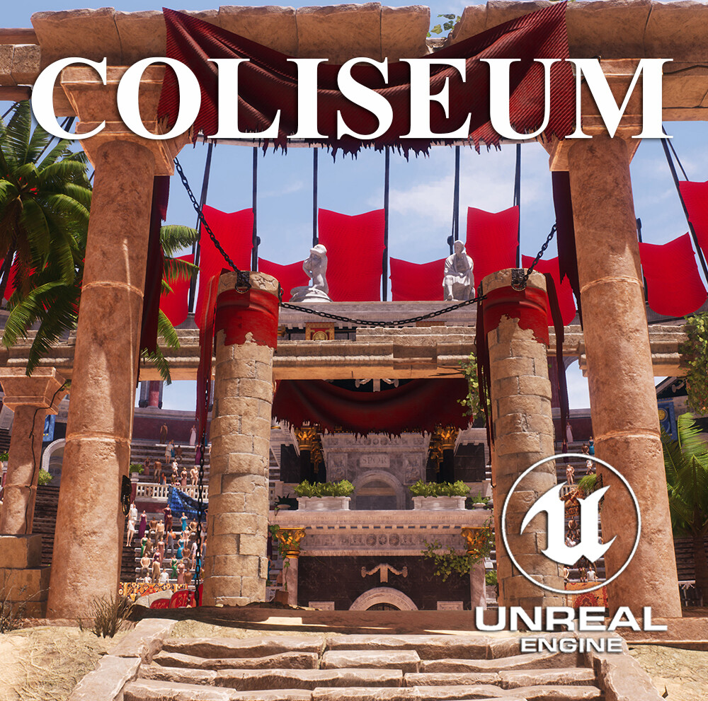 ArtStation - Coliseum - Arena | Level Art | Unreal Engine