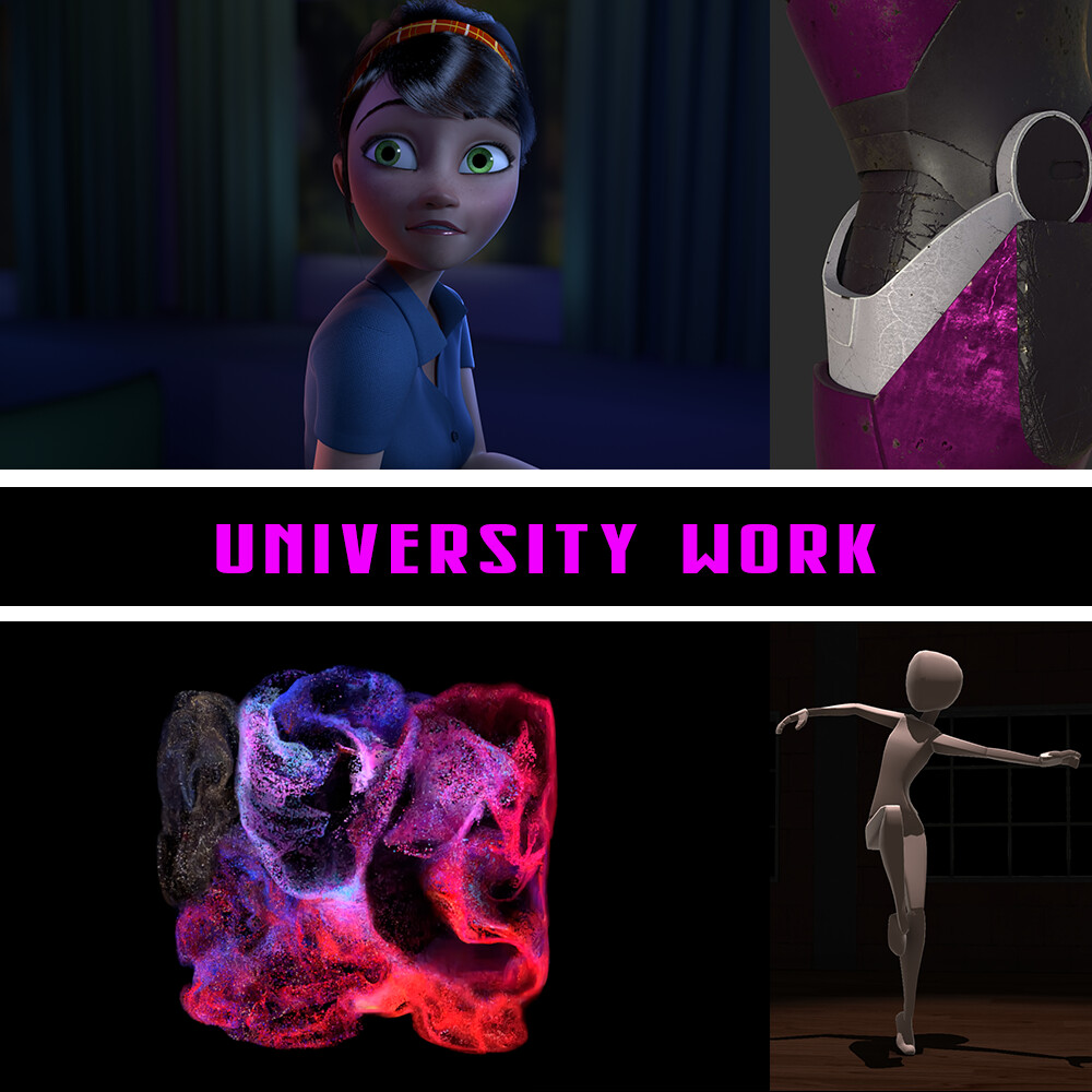 ArtStation - University Work