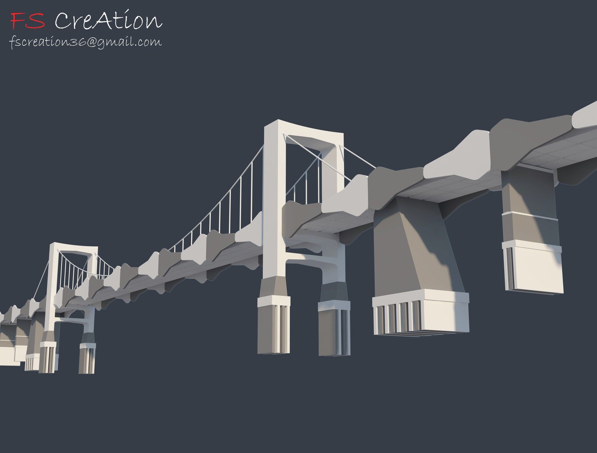 ArtStation - Bridge Design#3