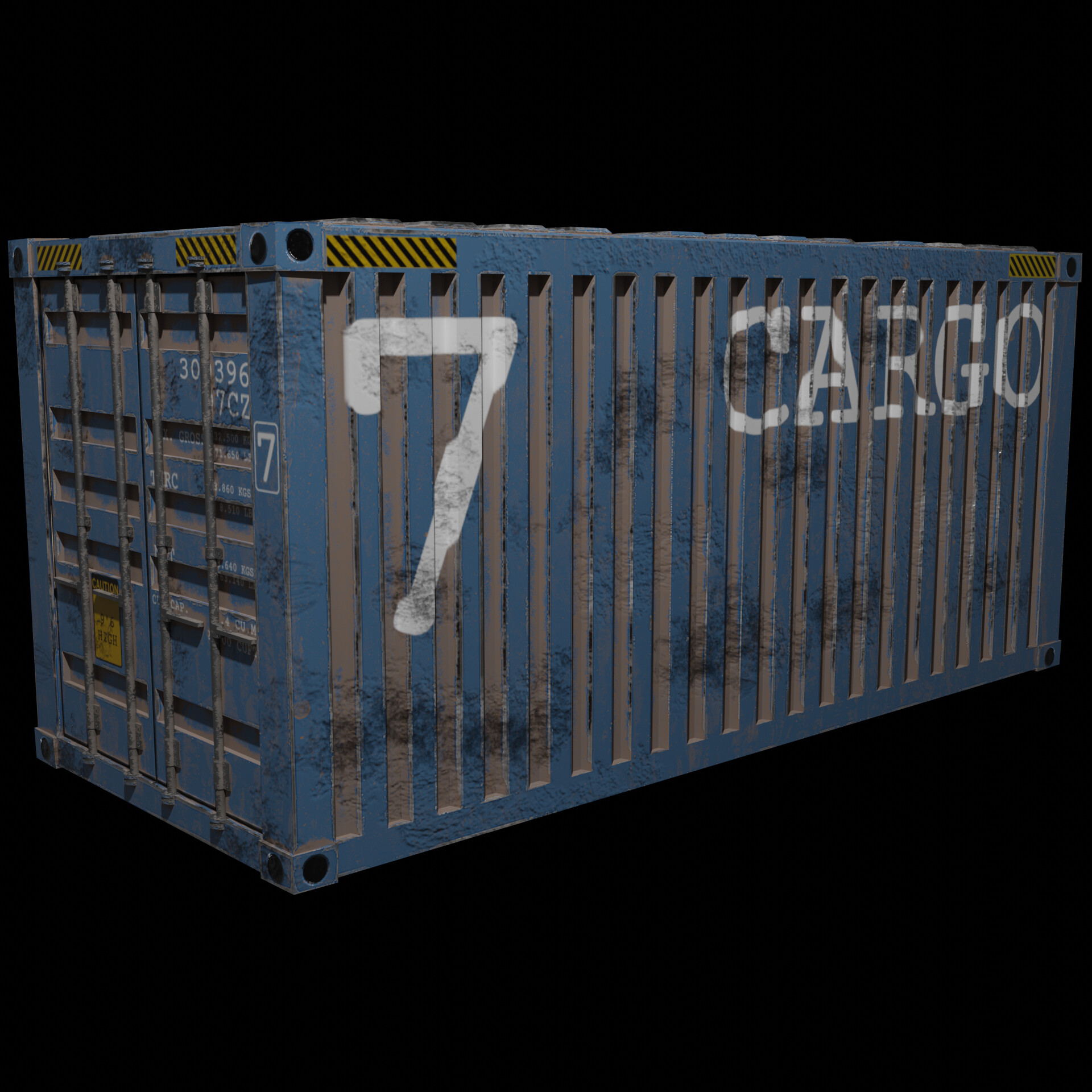 ArtStation - Cargo Container