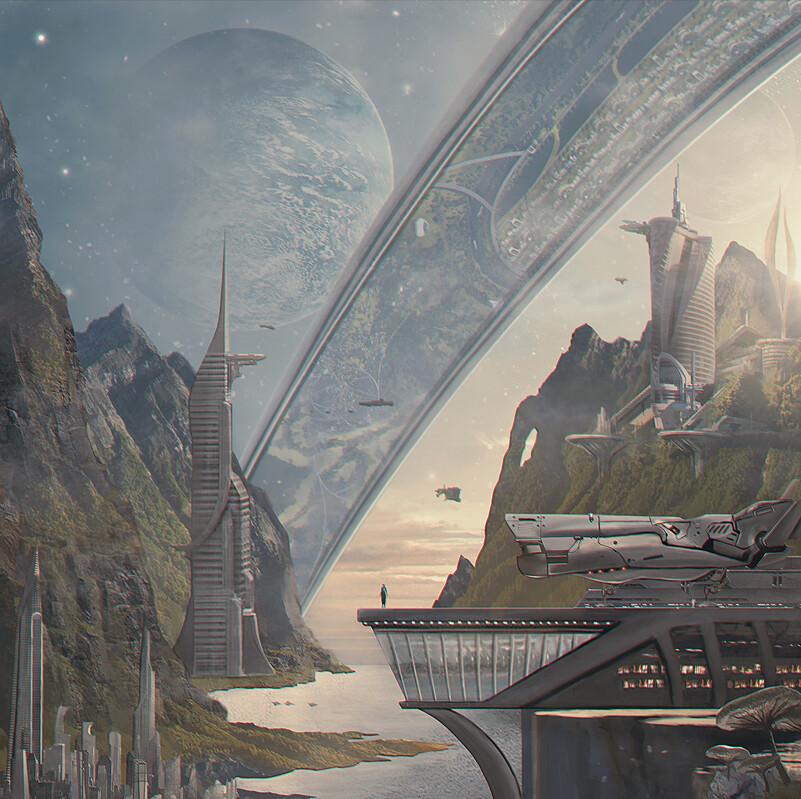 ArtStation - Beyond Kuiper: The Galactic Star Alliance