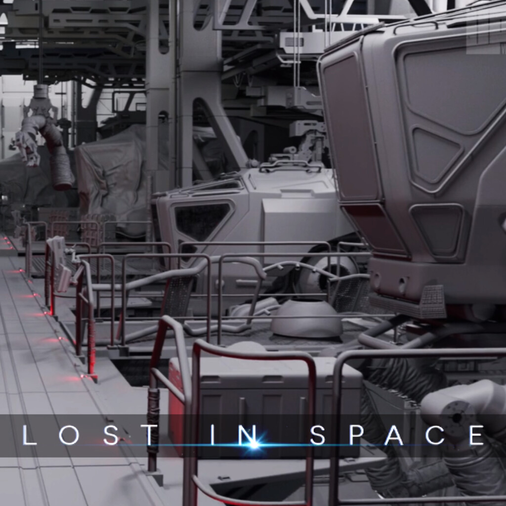 ArtStation - Resolute Hangar & Repair Unit