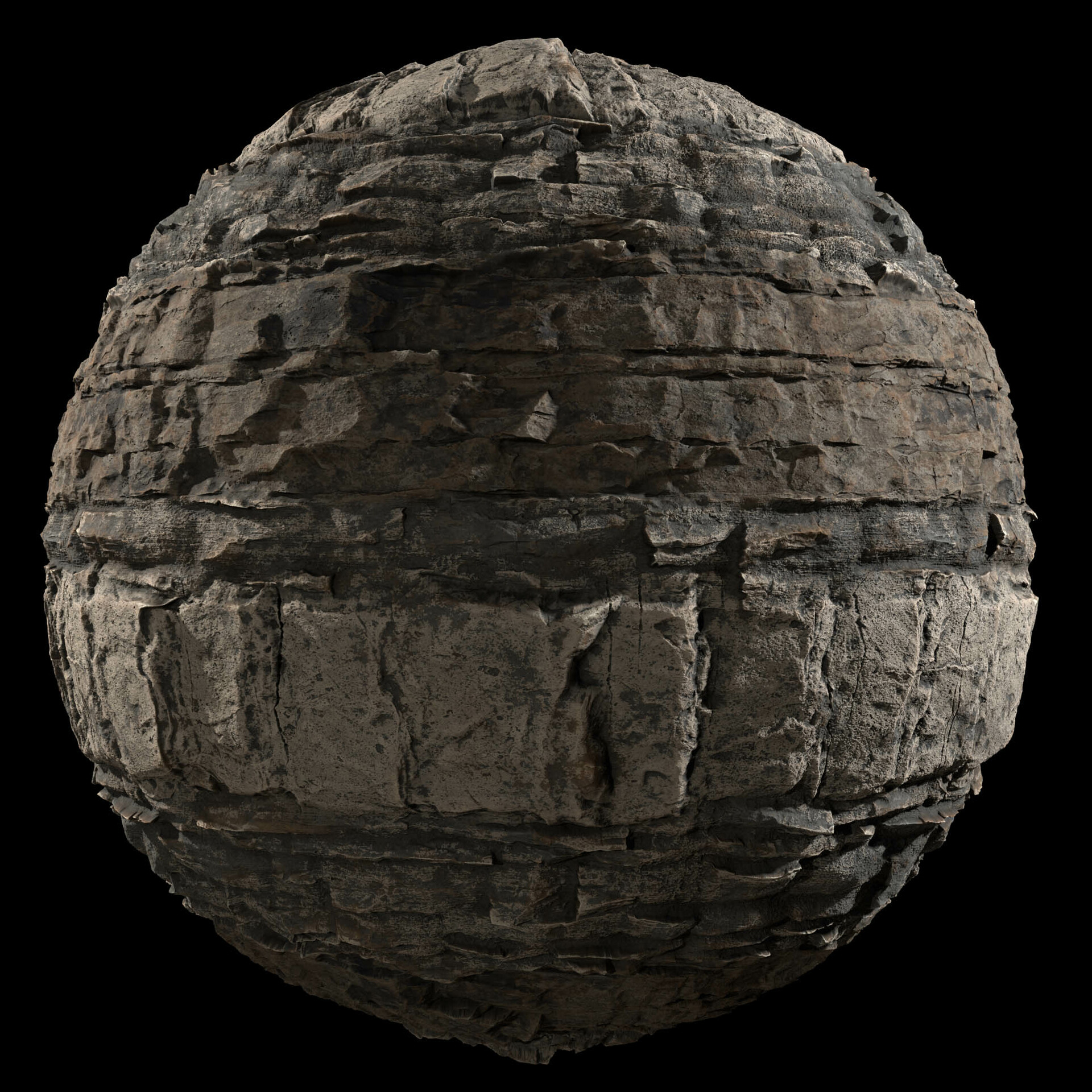 ArtStation - Layered Rock (Free-Download-4K)