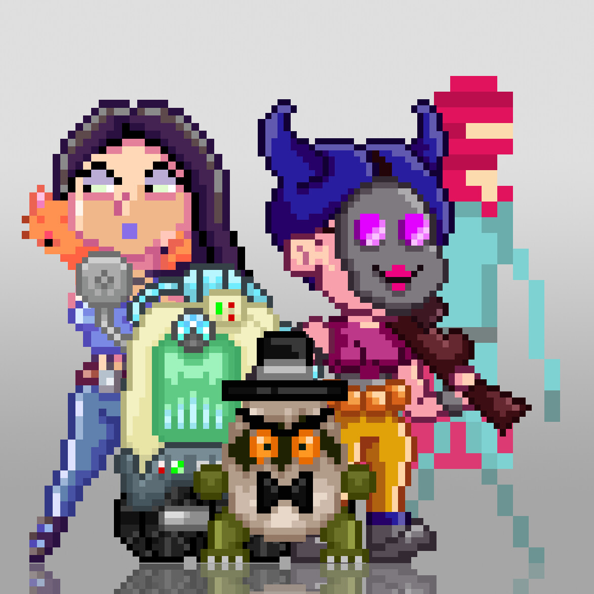 ArtStation - Collection of Pixel Art Animations