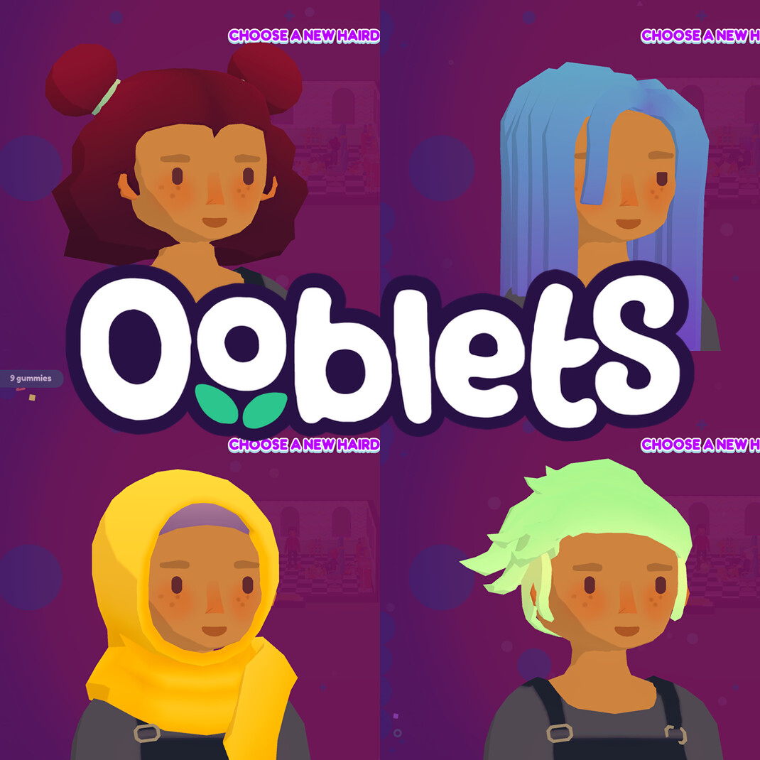 ArtStation - HairStyles - Ooblets Alpha