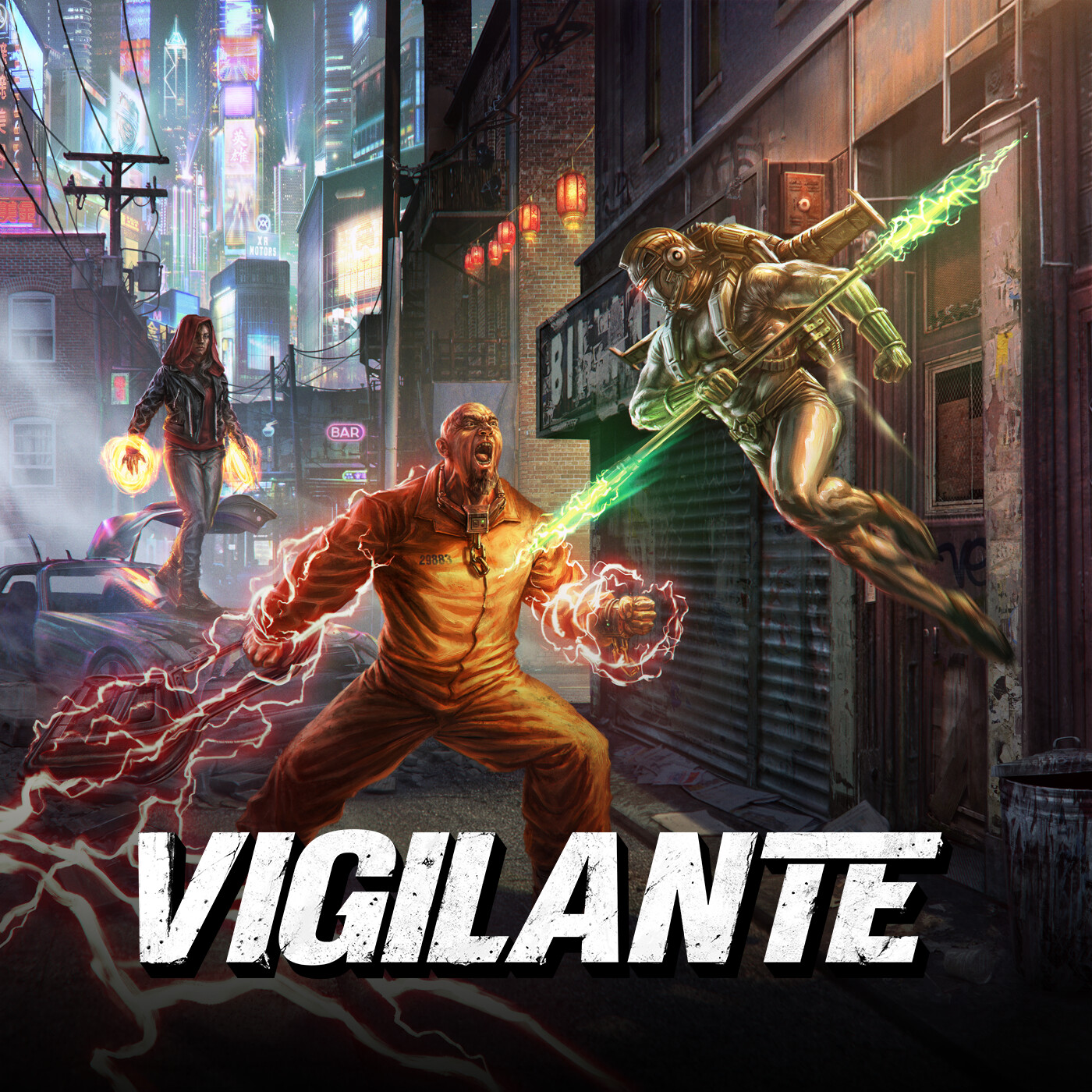 ArtStation - VIGILANTE : COVER ILLUSTRATION