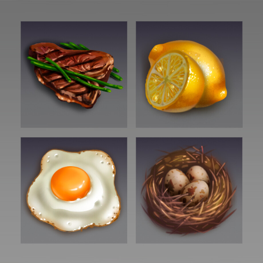 ArtStation - Cooking icons