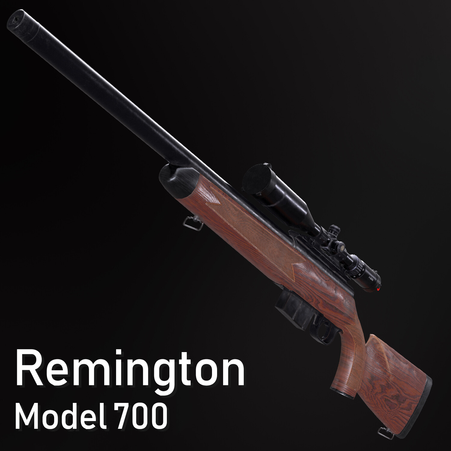 ArtStation - Remington Model 700