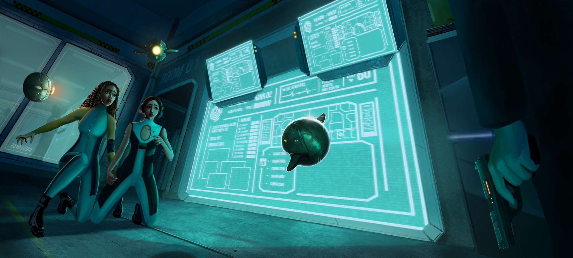 ArtStation - Only Humans - Splash Art