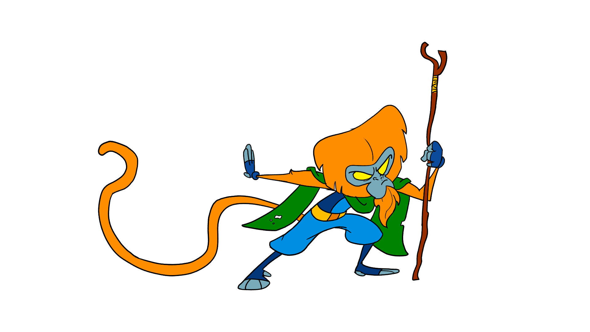 ArtStation - Monkey - Mico Leão Dourado Character Design