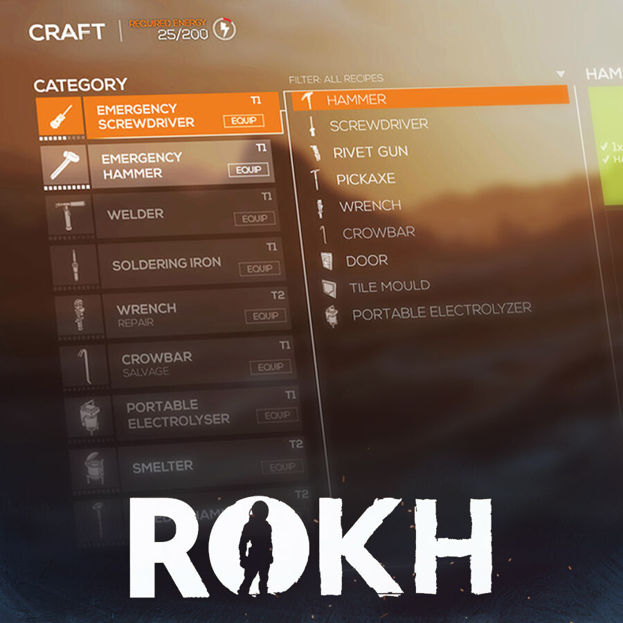 ArtStation - UI | ROKH