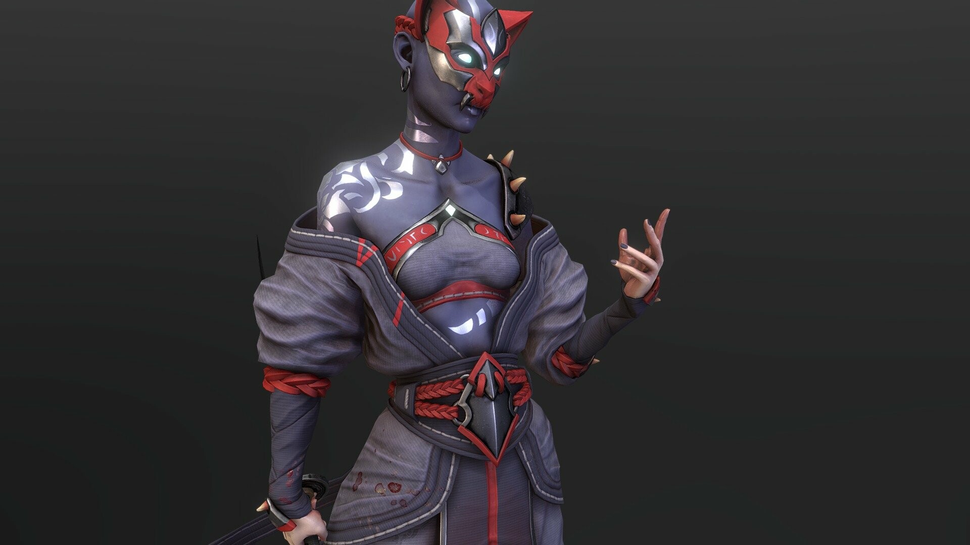 ArtStation - Kunoichi short Animation