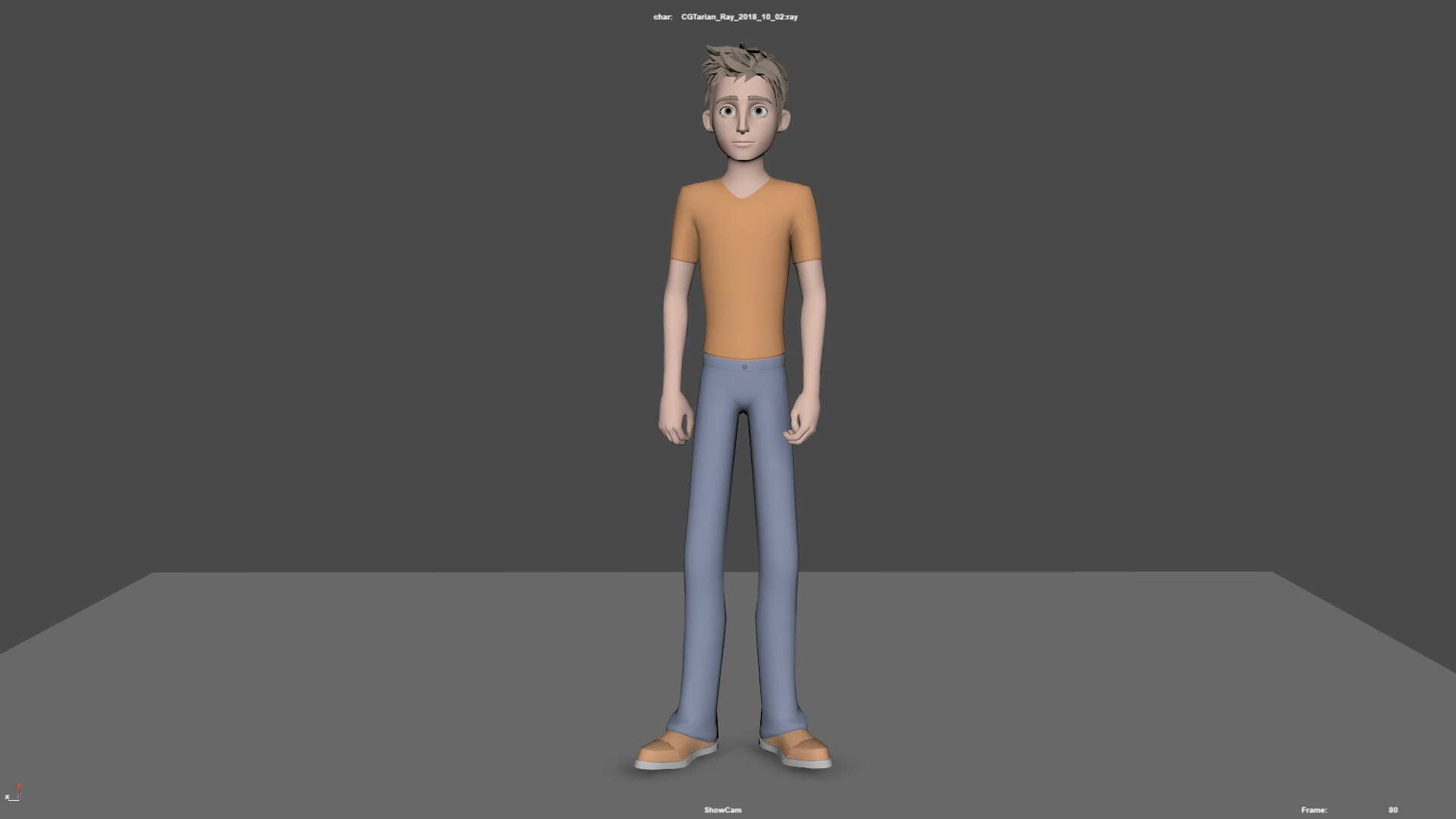 ArtStation - Turn Around Animation Maya