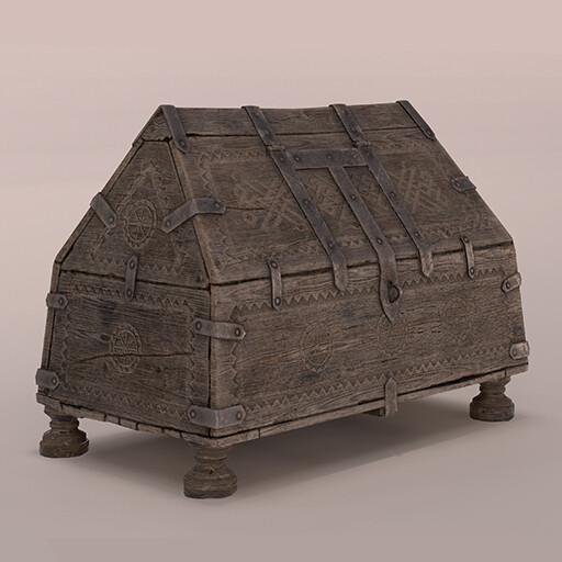 ArtStation - Celtic chest