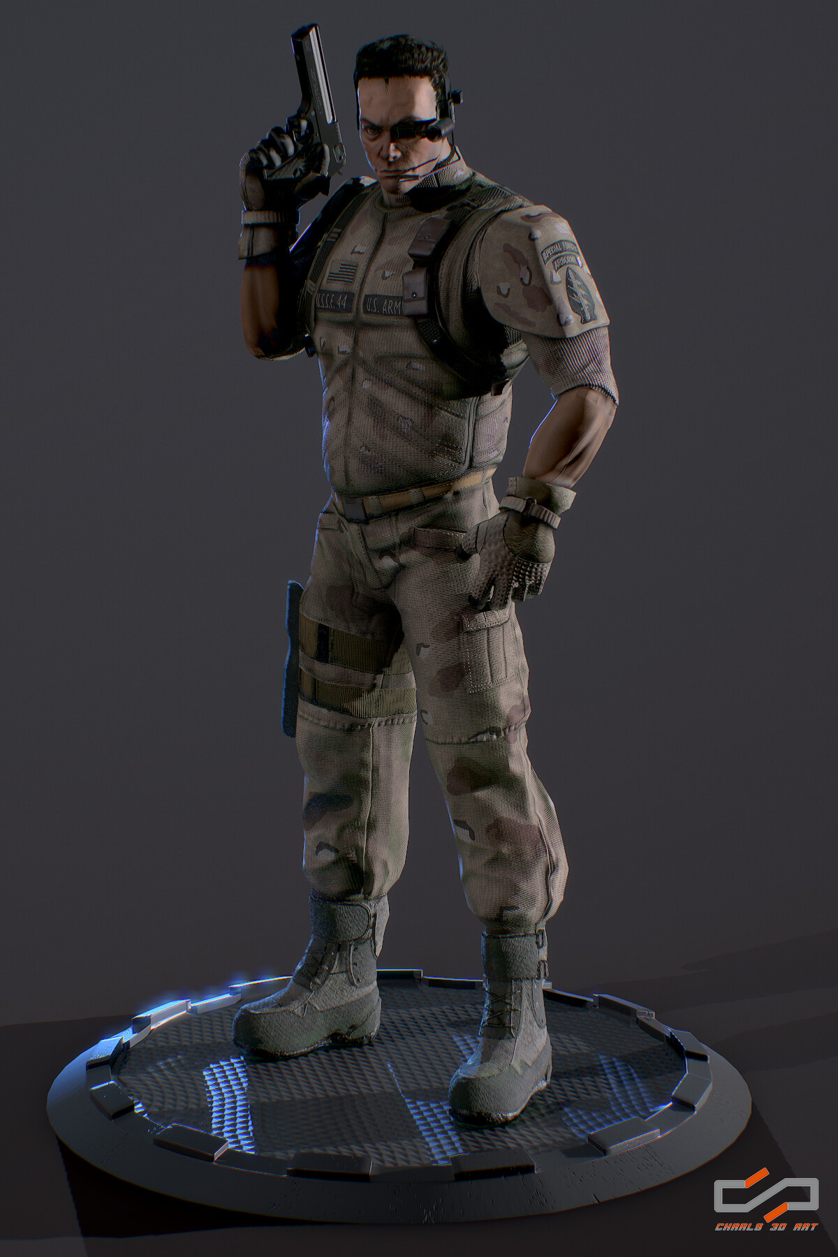 ArtStation - Universal Soldier GR 44