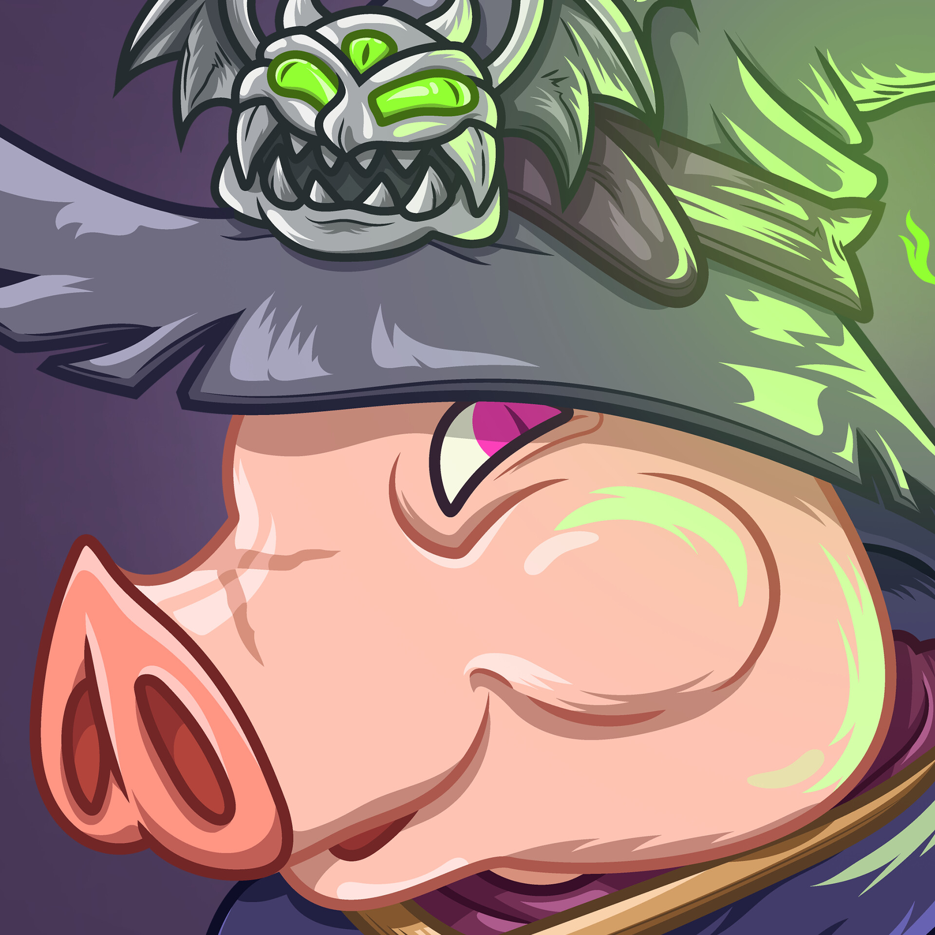 ArtStation - WIZARD PIG