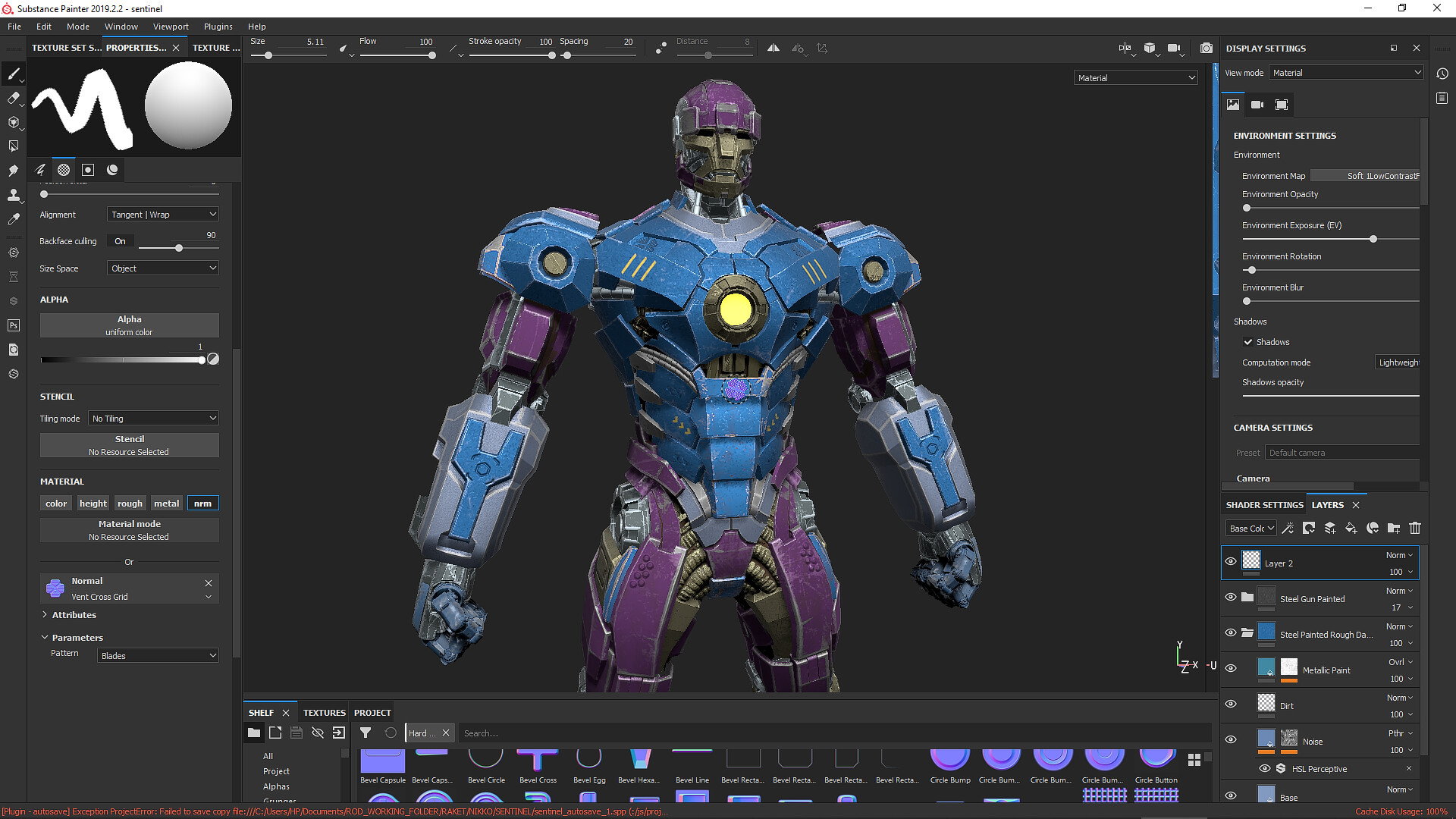 ArtStation - X-Men and Sentinel 3d Diorama