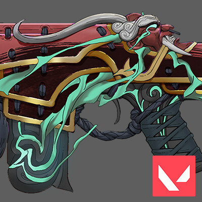 ArtStation - VALORANT: Oni Phantom