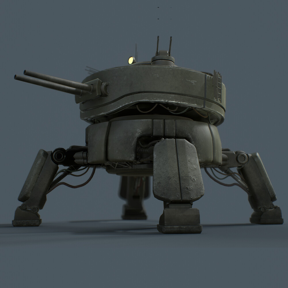 ArtStation - Spider Tank